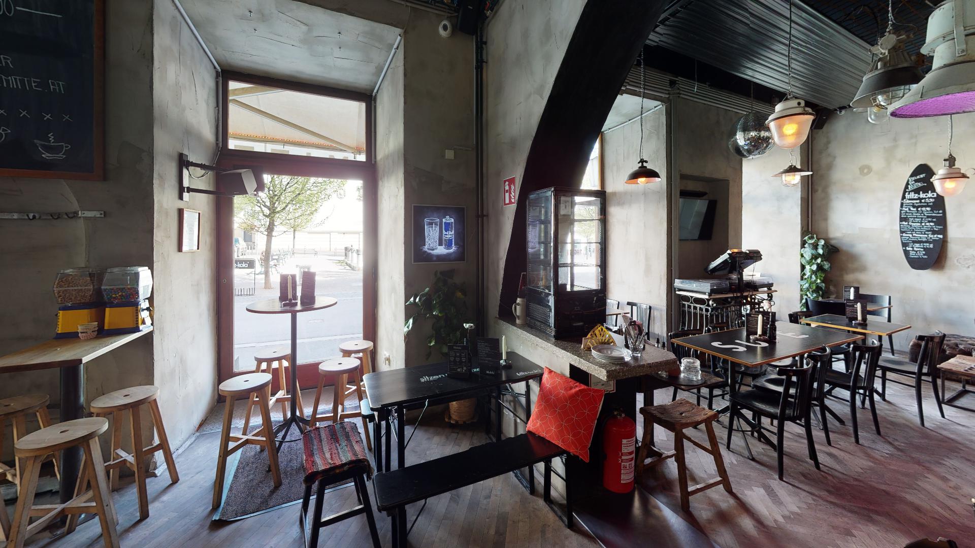 Cafe Mitte Graz | panoroom Showcases | panoroom.at